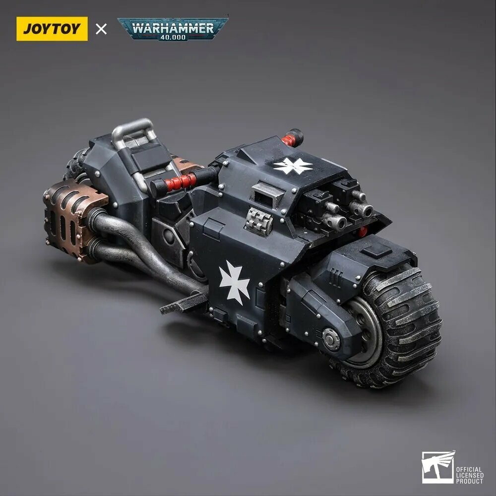 Подвижная фигурка 1/18 JOYTOY Warhammer 40K Black Templars Outriders, Коллекция игрушек на день рождения LingXi toys