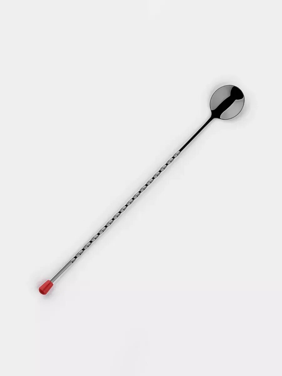 Барная ложка для коктейлей с мадлером 30 см