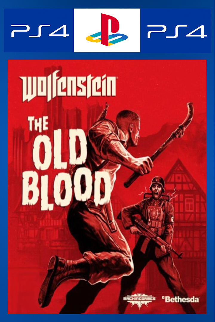 Игра Wolfenstein: The Old Blood для Playstation 4, Англ язык, Цифровая версия