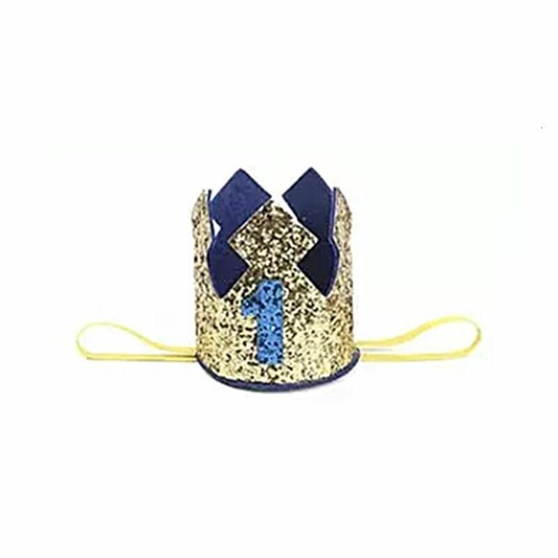 Блестящая Корона На День Рождения-Золотая 1