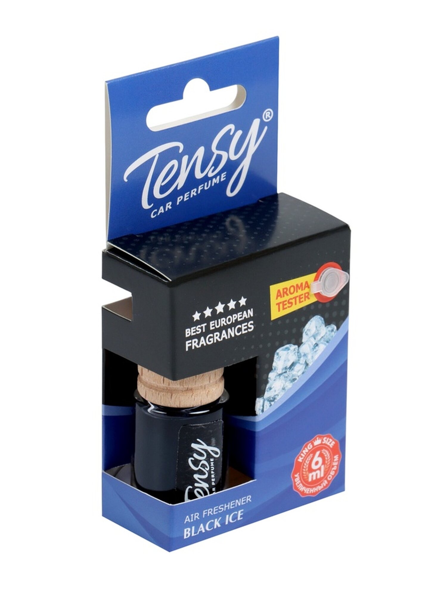Ароматизатор Tensy Черный лед, бутылочка, 6 мл, ТВ-11 2647636