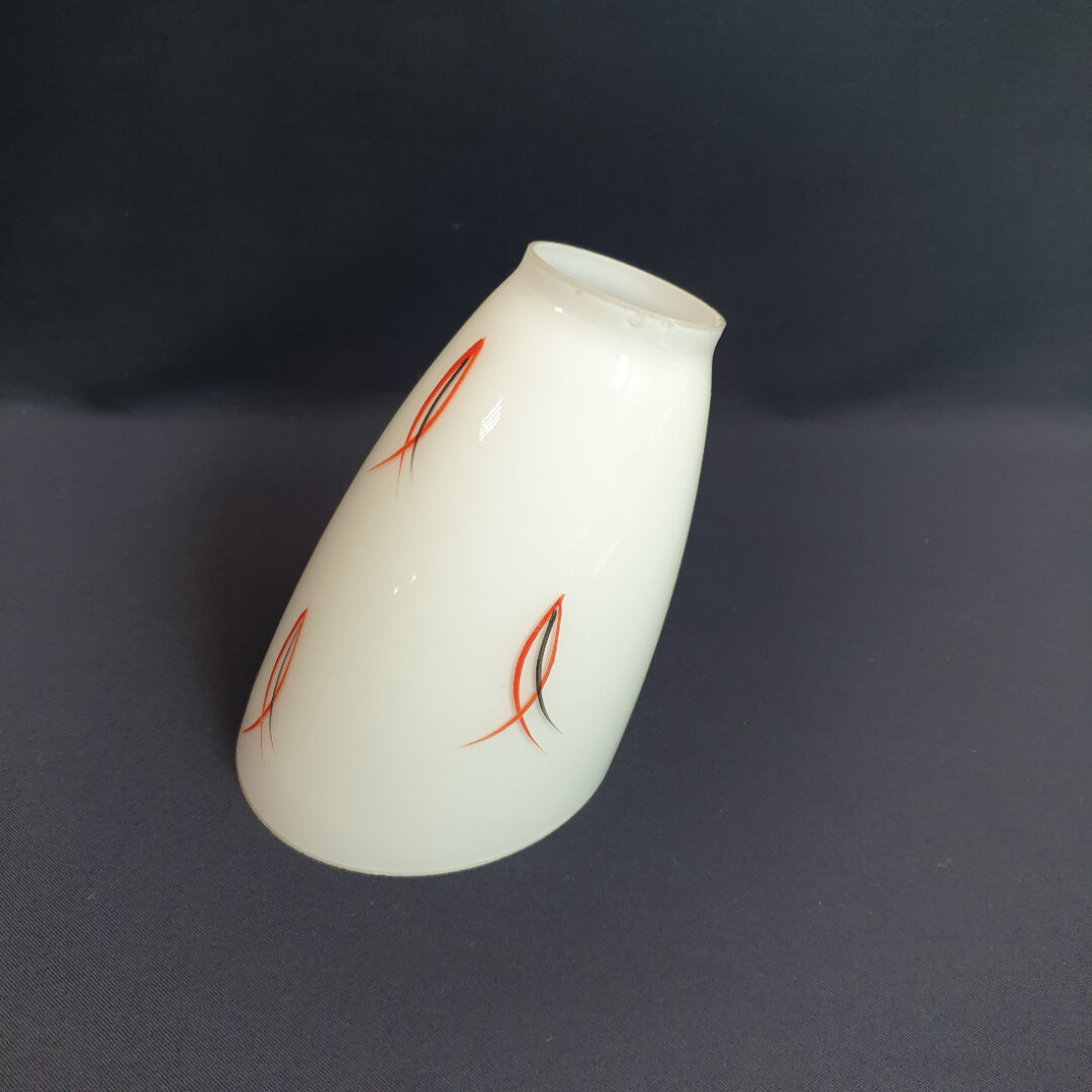 Плафон, матовое стекло, диаметр 6 см, сколы, винтаж СССР