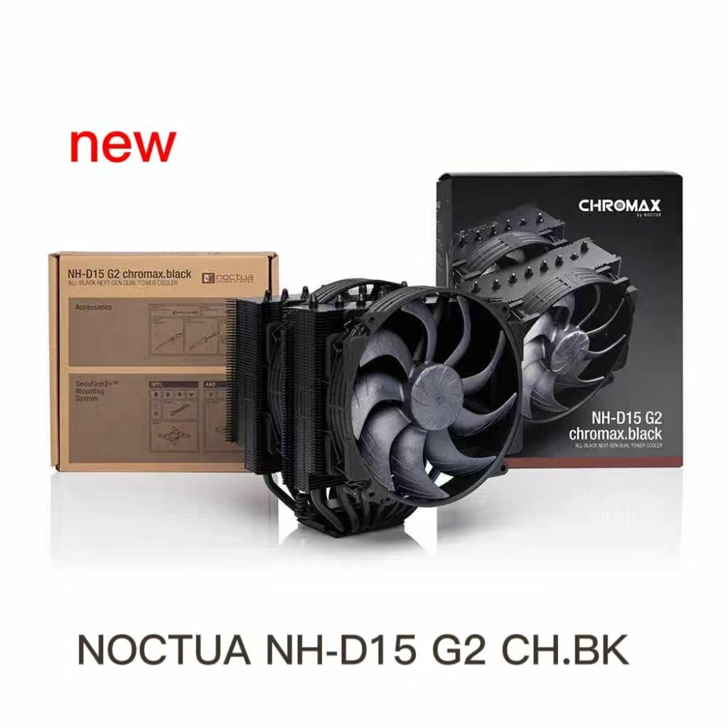 Noctua вентилятор NH-D15 G2 chromax.black Стандартная версия.