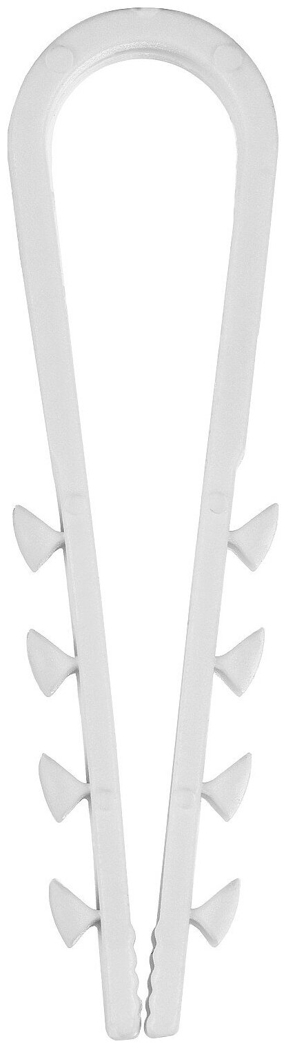 ЗУБР ДХ-К 11-18 мм, дюбель-хомут для круглого кабеля, нейлон, 100 шт (30911-18)