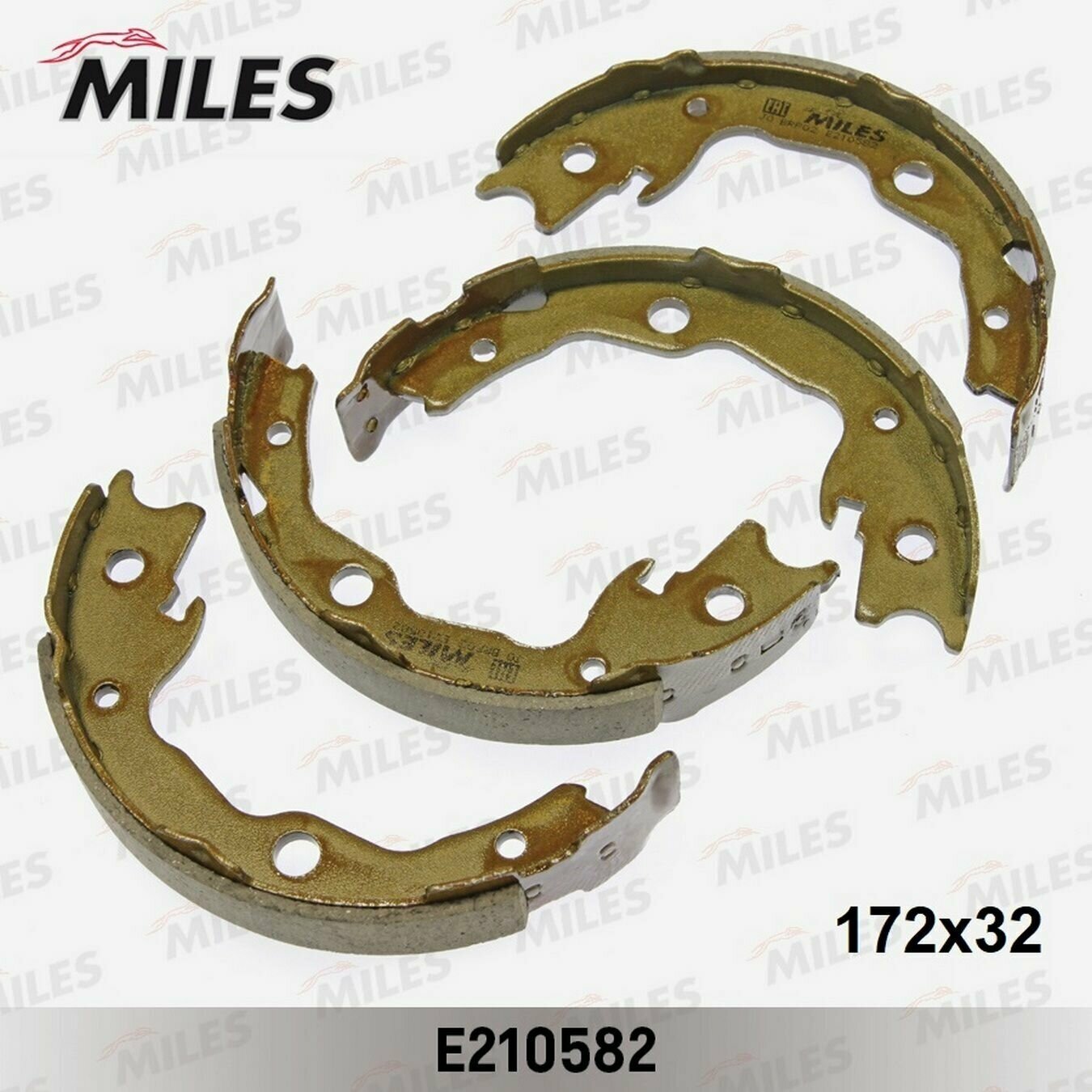 MILES E210582 Колодки ручного тормоза Miles E210582