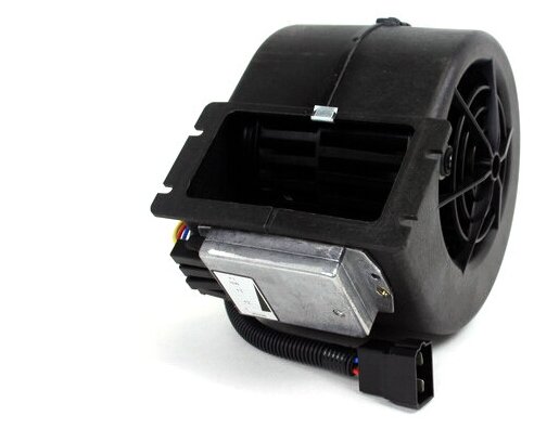 Электродвигатель отопителя (улитка) автобусы (24В) для а/м Нефаз, МАЗ + жгут + сопротив.