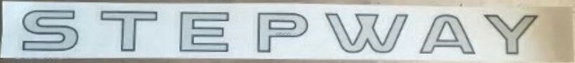 Наклейка двери STEPWAY L RENAULT арт. 990450188R