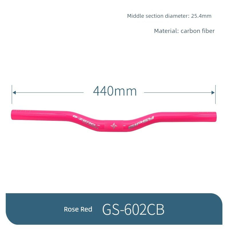 Gipsy GS-602CB Детский велосипедный руль - Розовый, 440 мм длина для Strider Puky Kokua