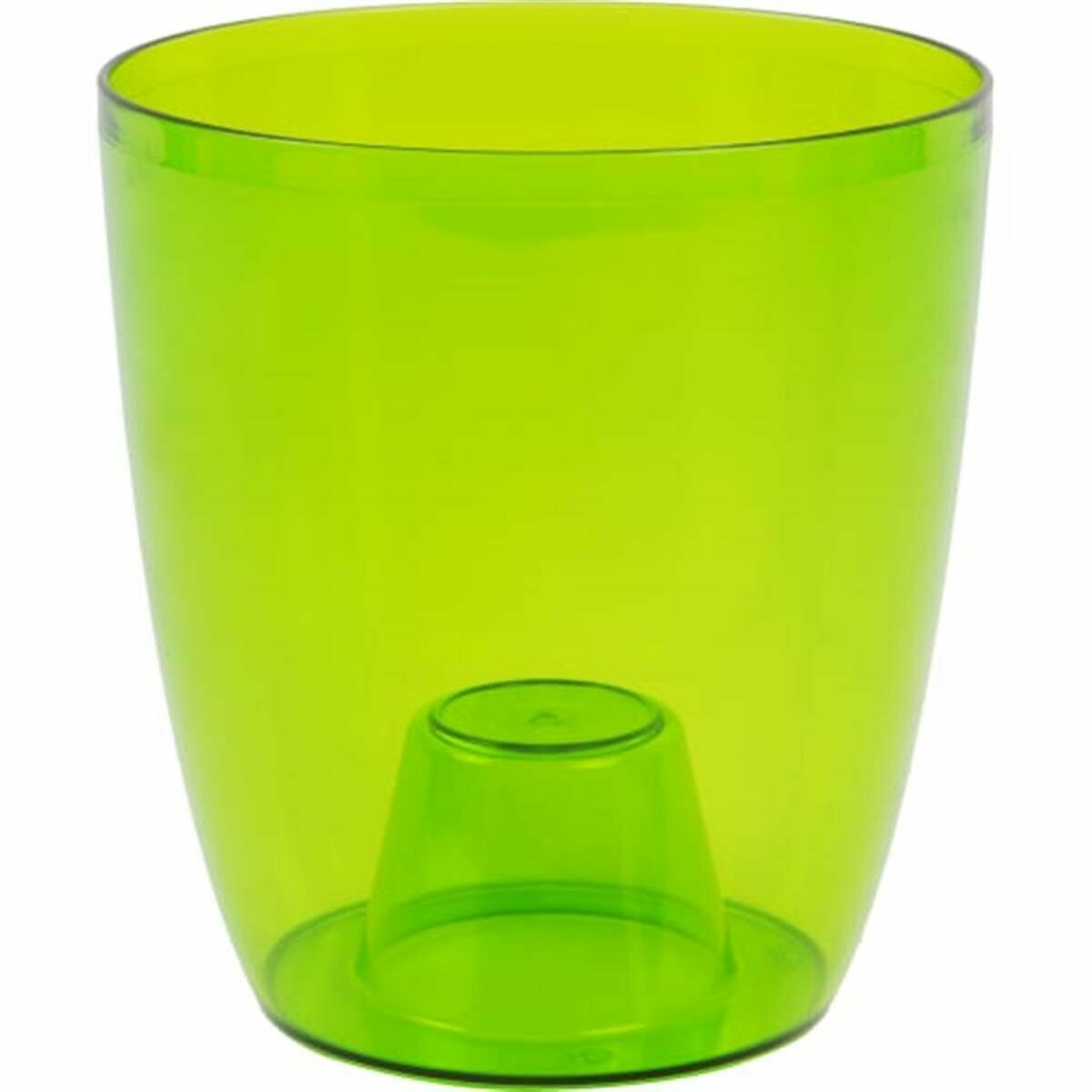 Кашпо для орхидей Idea Орхидея D16 h15 см v2.4 л пластик салатовый