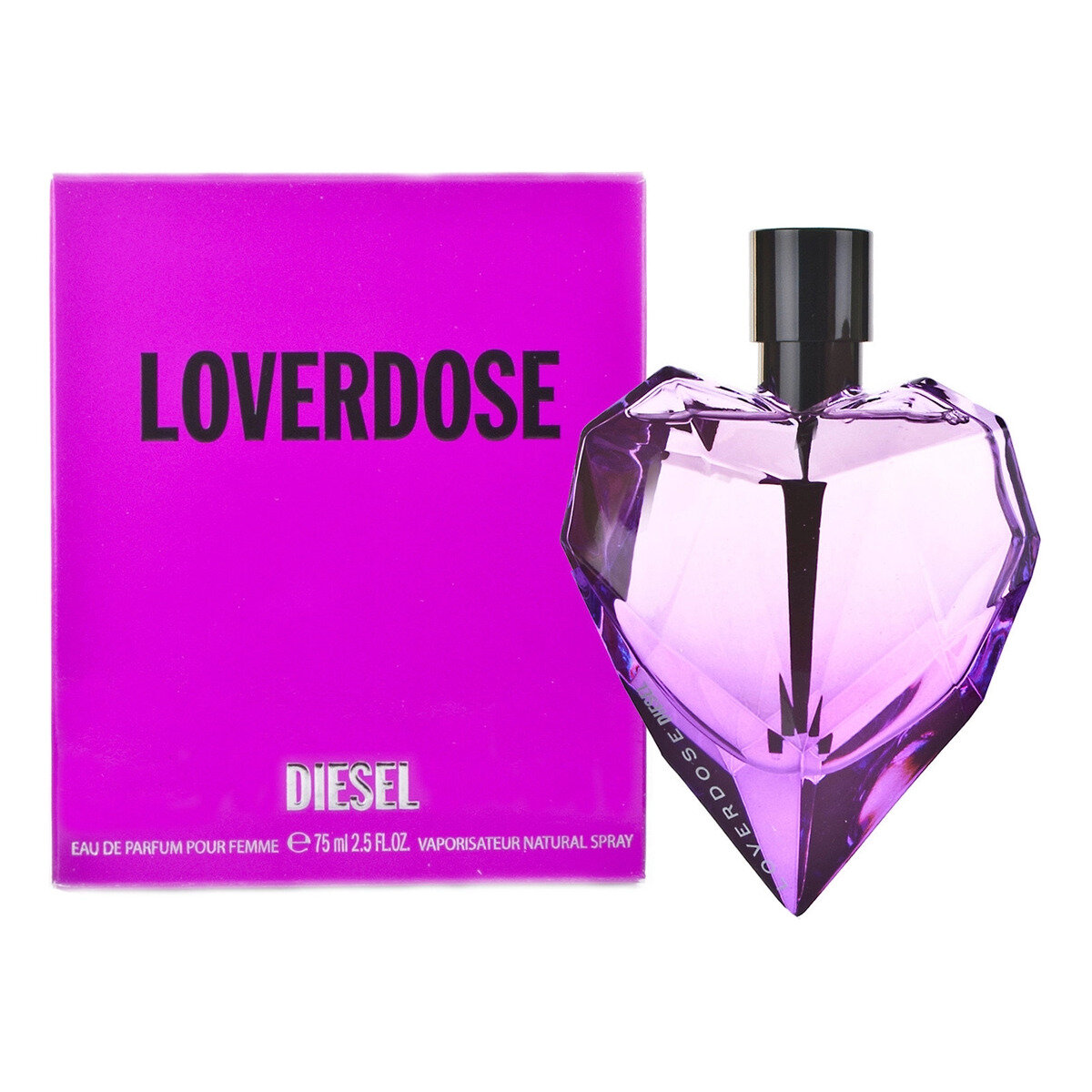 Парфюмерная вода для женщин Diesel Loverdose 75 мл / Духи Дизель Ловердоз / Доза любви