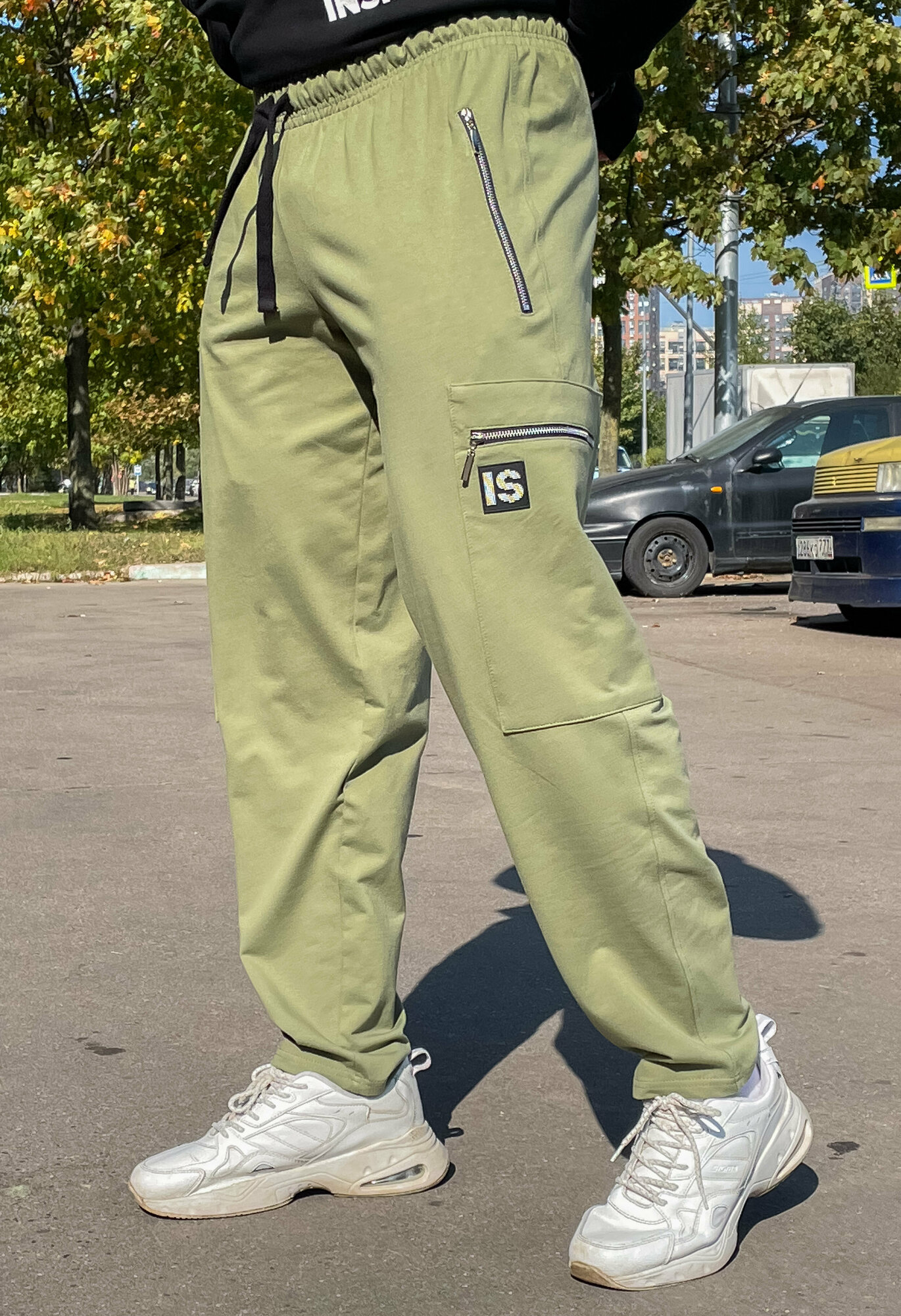 Брюки карго Inferno Style Брюки 4 кармана INFERNO style Б-008-000, размер L, хаки — фото 1