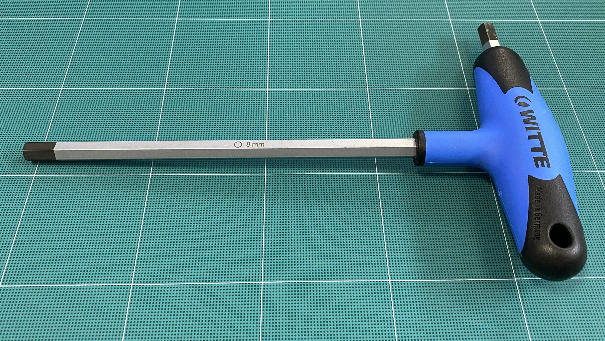 Т-образная шестигранная отвертка Witte Protop с двумя наконечниками 8,0х200 мм, 811082000