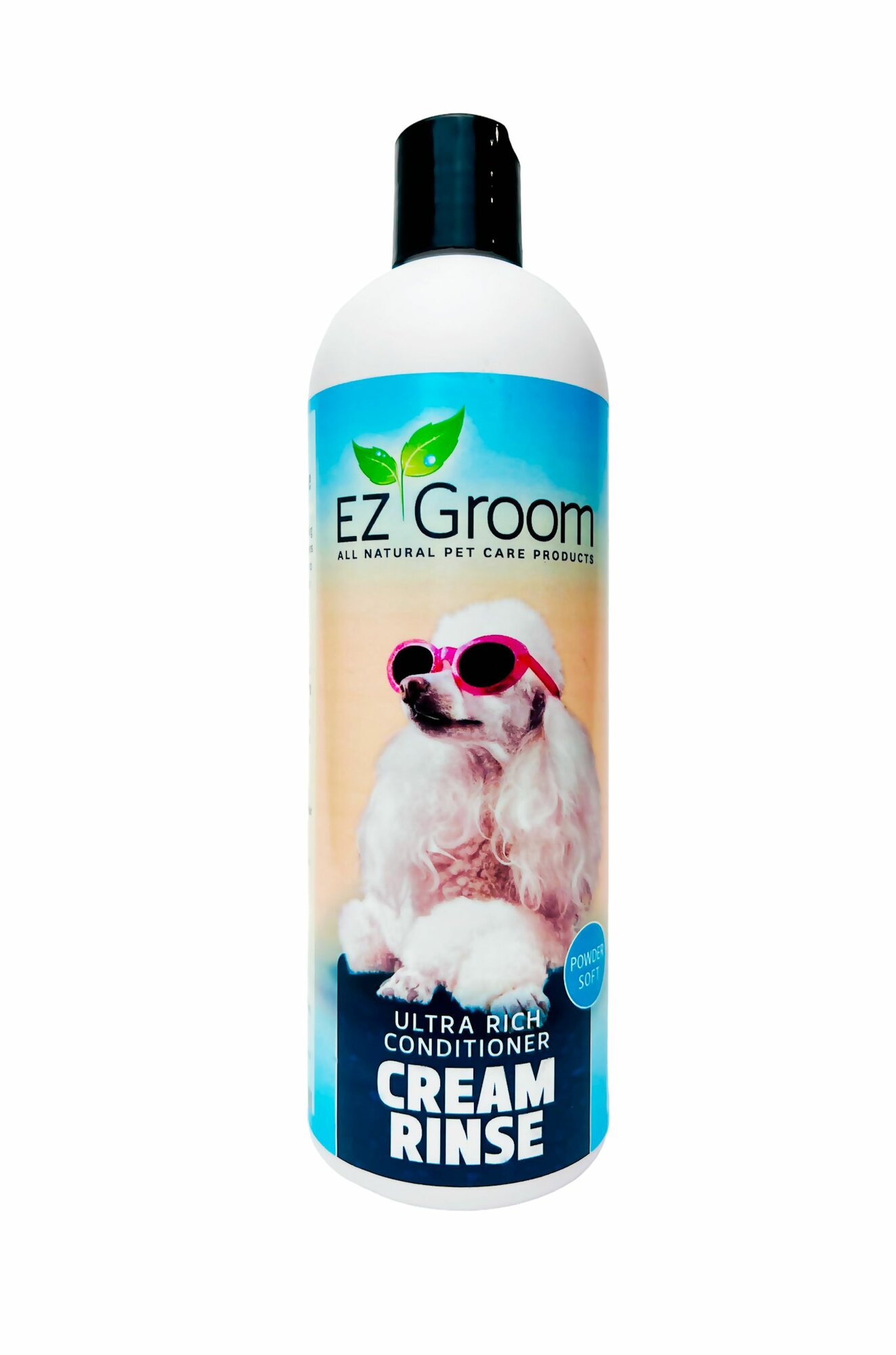 Кондиционер для животных универсальный с ароматом пудры EZ Groom "Cream Rinse" 473мл