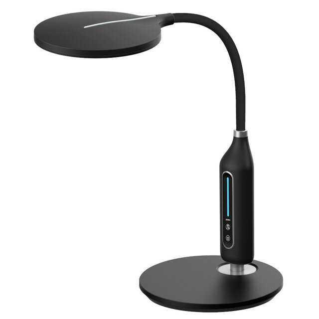 CAMELION настольная LED-лампа 10Вт 580 лм 5700K черная для дома и офиса для рабочего стола