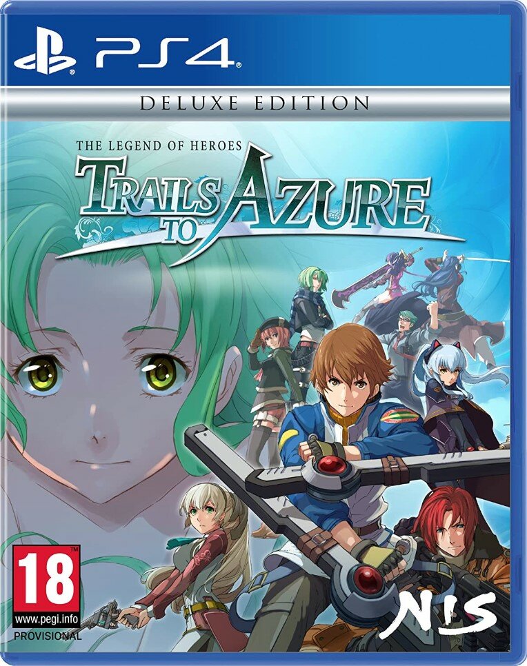 The Legend of Heroes: Trails to Azure. Deluxe Edition [PS4, английская версия]
