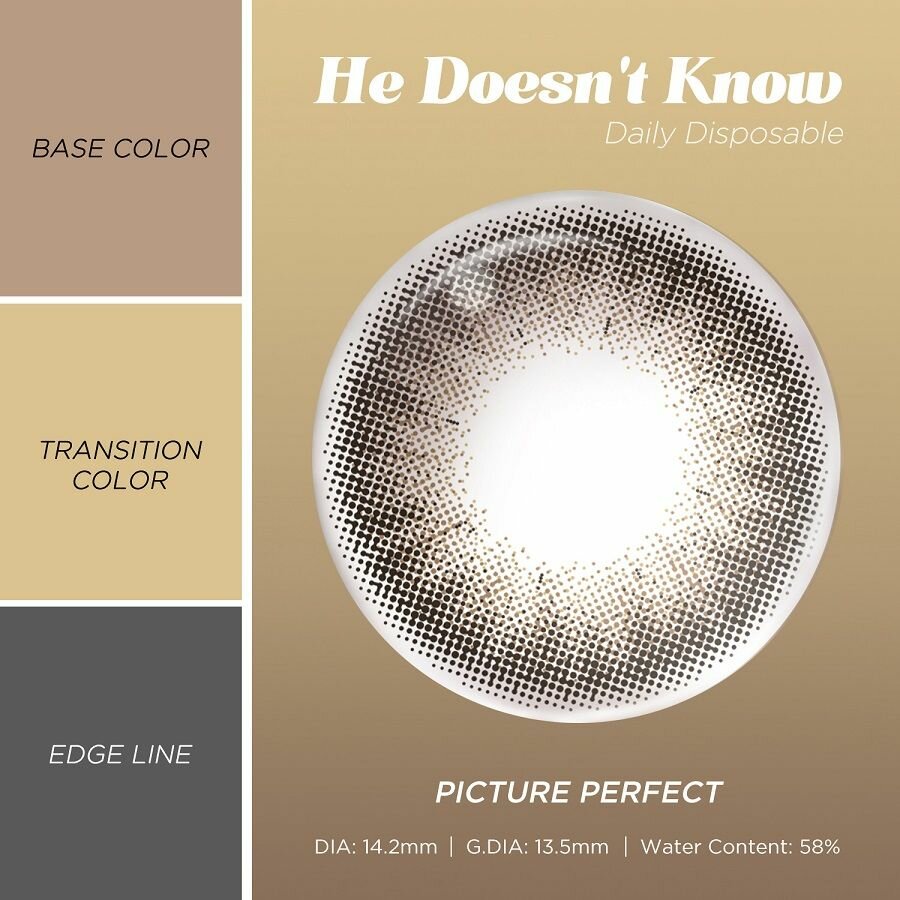 Moody He doesn't know (10 линз) 8.5 -2.50 Picture Perfect