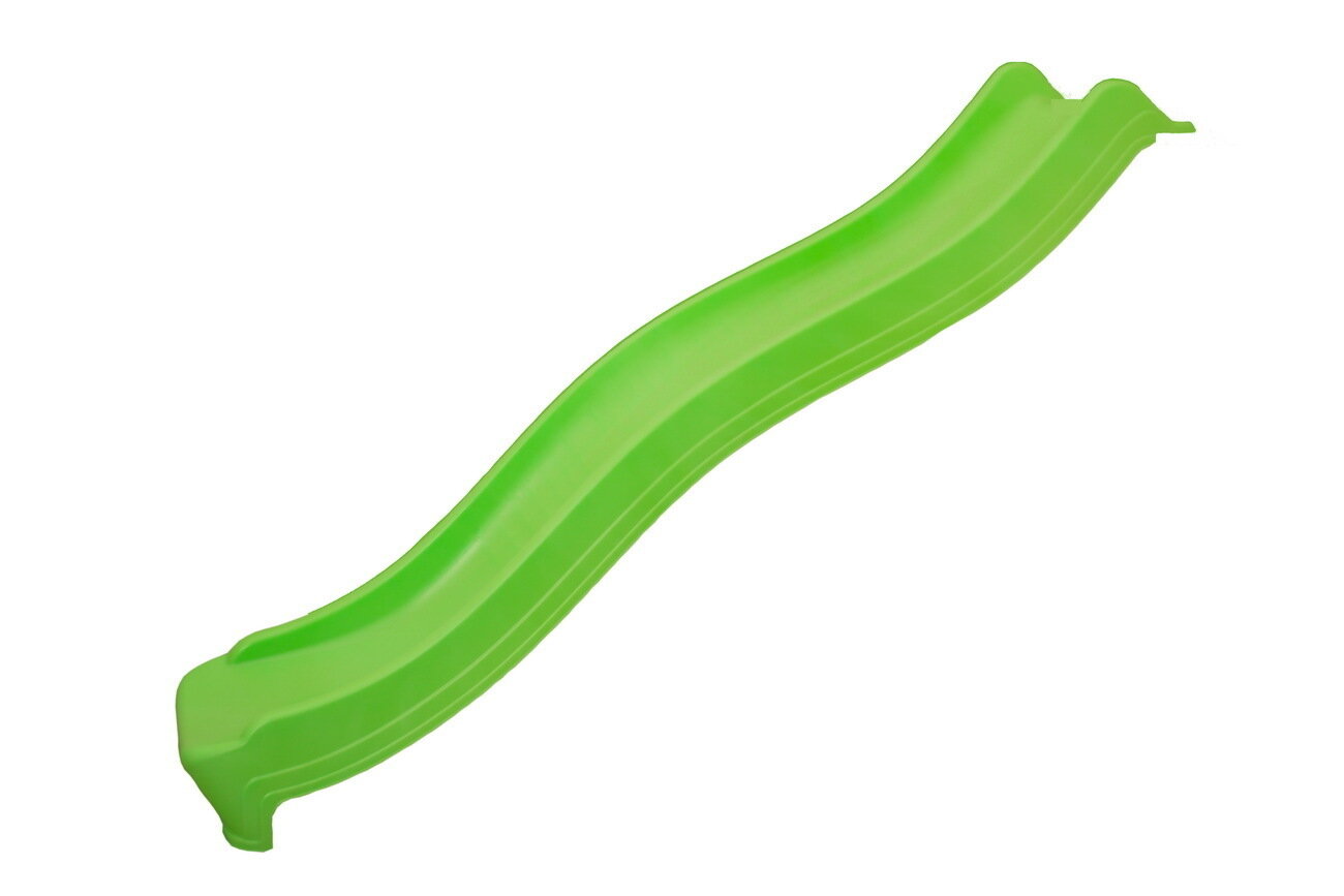 Горка детская пластиковая зеленая 2.2 м Babygarden для улицы и дачи