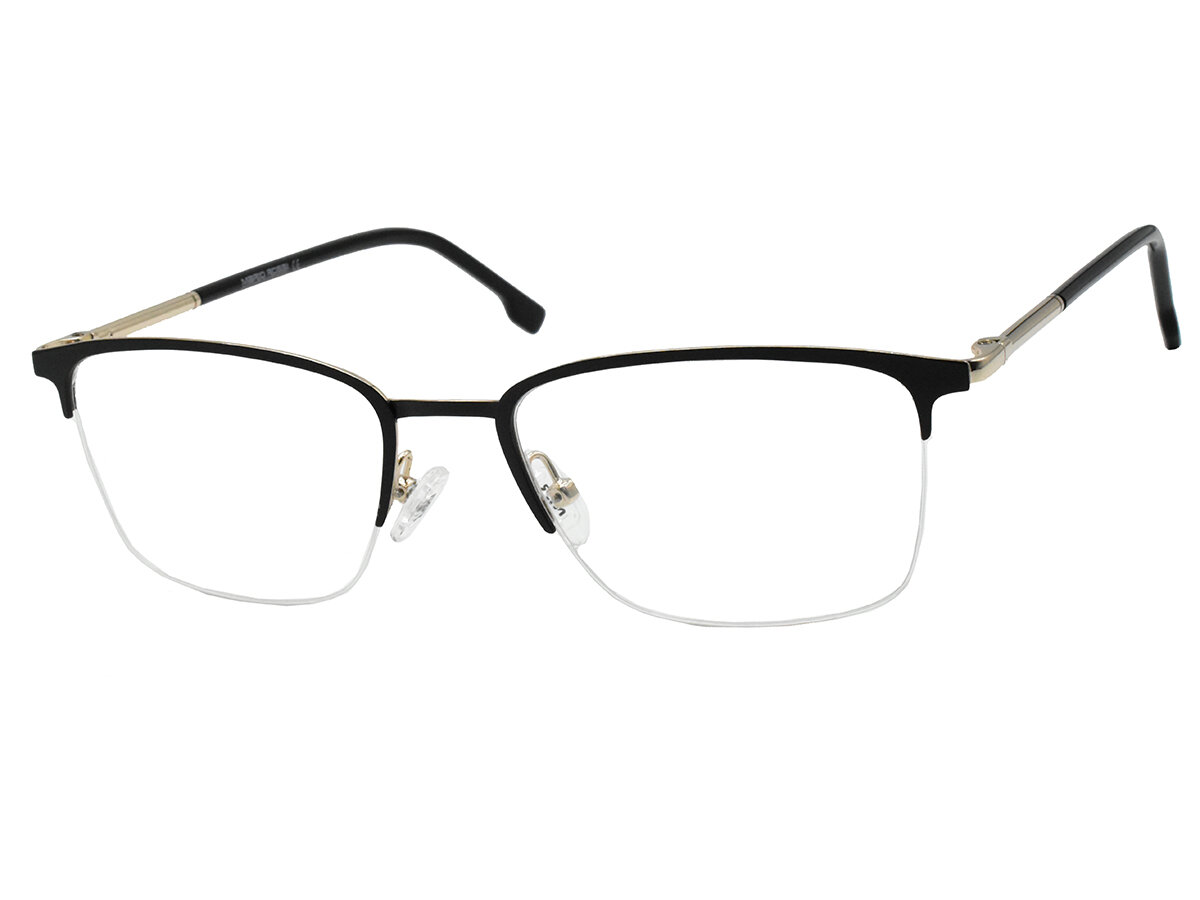 Оправа для очков Mario Rossi MR 12-430 17 пол Унисекс форма оправы Прямоугольная цвет оправы Чёрный