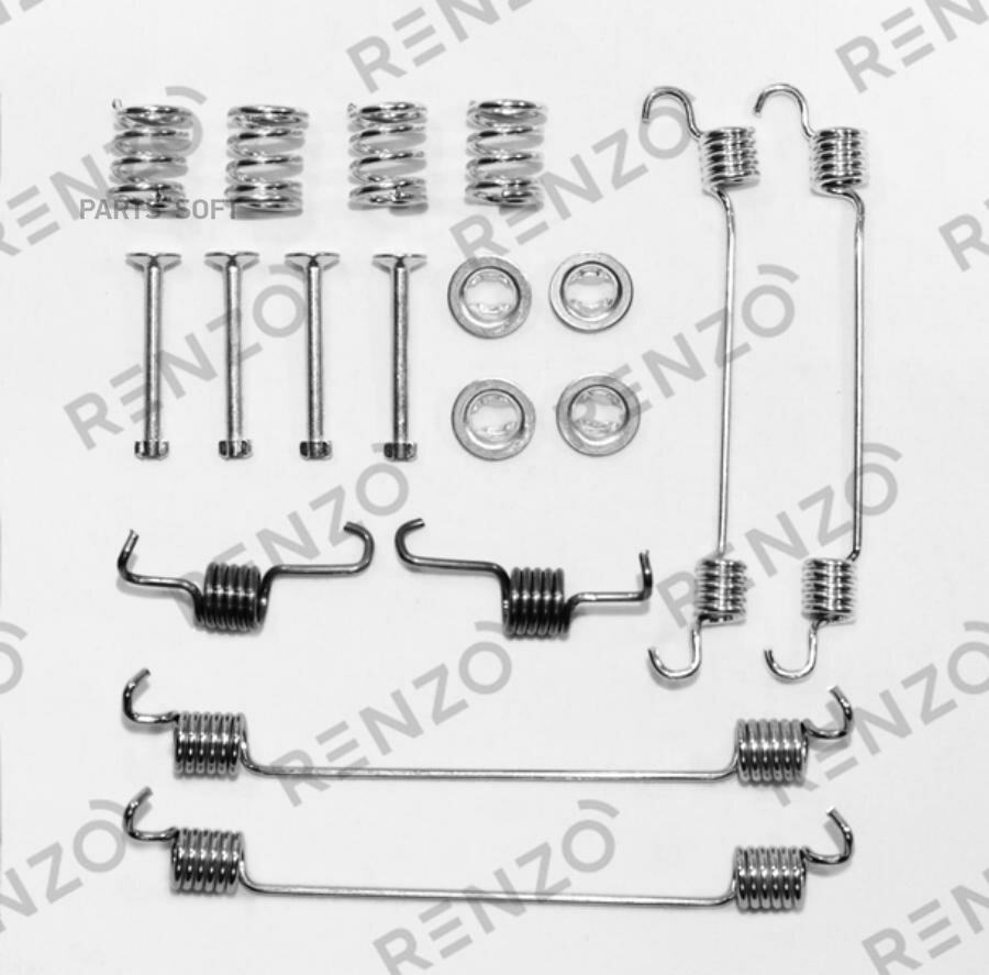 RFK037 RENZO RFK037 RENZO Монтажный комплект барабанного тормоза SUZUKI SX4