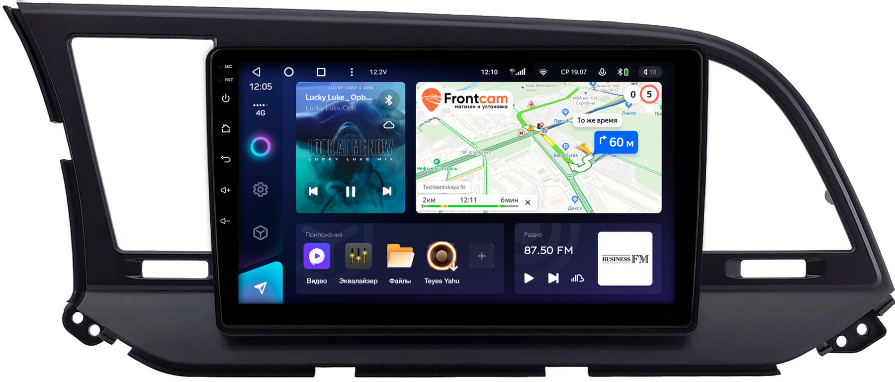 Штатная магнитола Hyundai Elantra 6 (AD) 2015-2019 (авто с камерой) Teyes CC3L 4/32 9" RM-9021 Android 10 (4G-SIM, DSP, IPS)