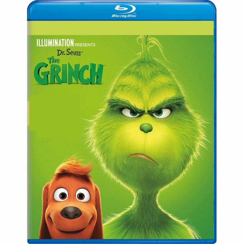 Гринч (2018) мультфильм Blu-ray (блю рей)
