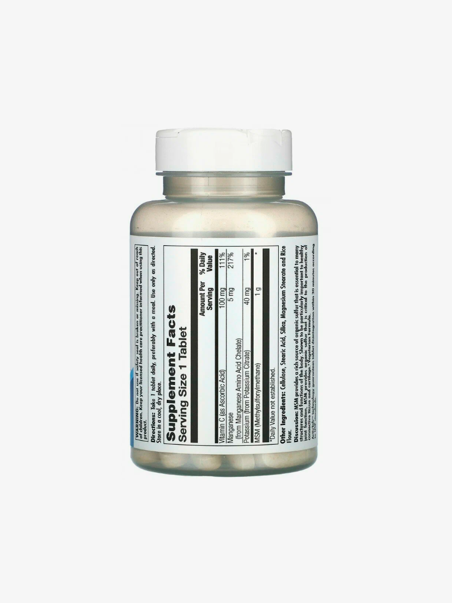 Kal MSM 80ct 1000mg — фото 1