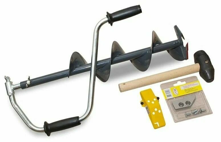 Ледобур Телескоп мини Патриот 100L, левое вращение