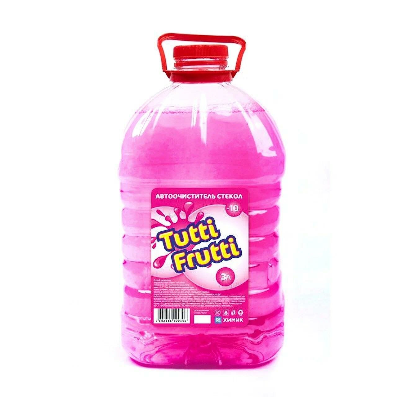 Автоочиститель стекол Fin Joy Tutti Frutti до -10 градусов, ПЭТ 3 л