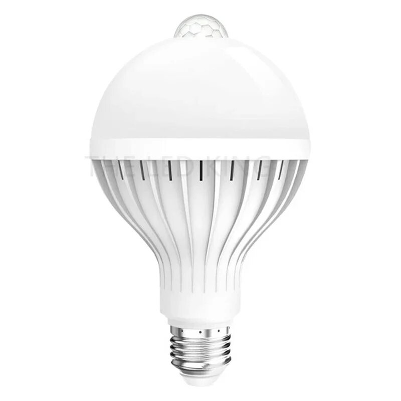 Светодиодная лампа THEBSE с датчиком движения E27 220В 110В Белый, 21W Motion Sensor, Cold White