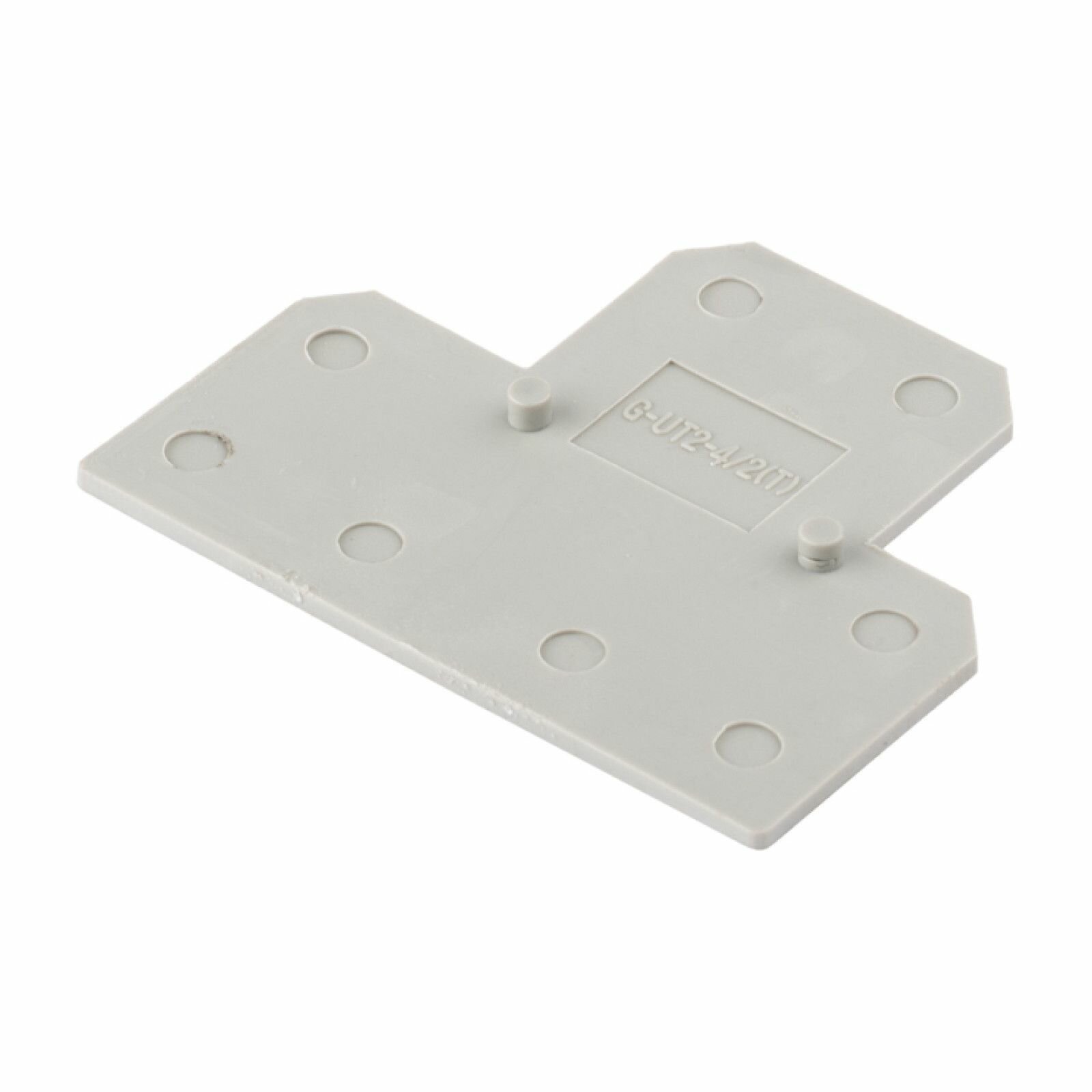 Заглушка для двухуровневых клемм JXB-4-35 и JXB-4-35L, серая EKF - 50 штук