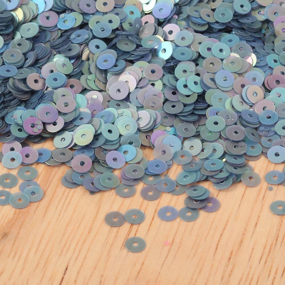 Блестки круглые матовые isequins 4000 шт.