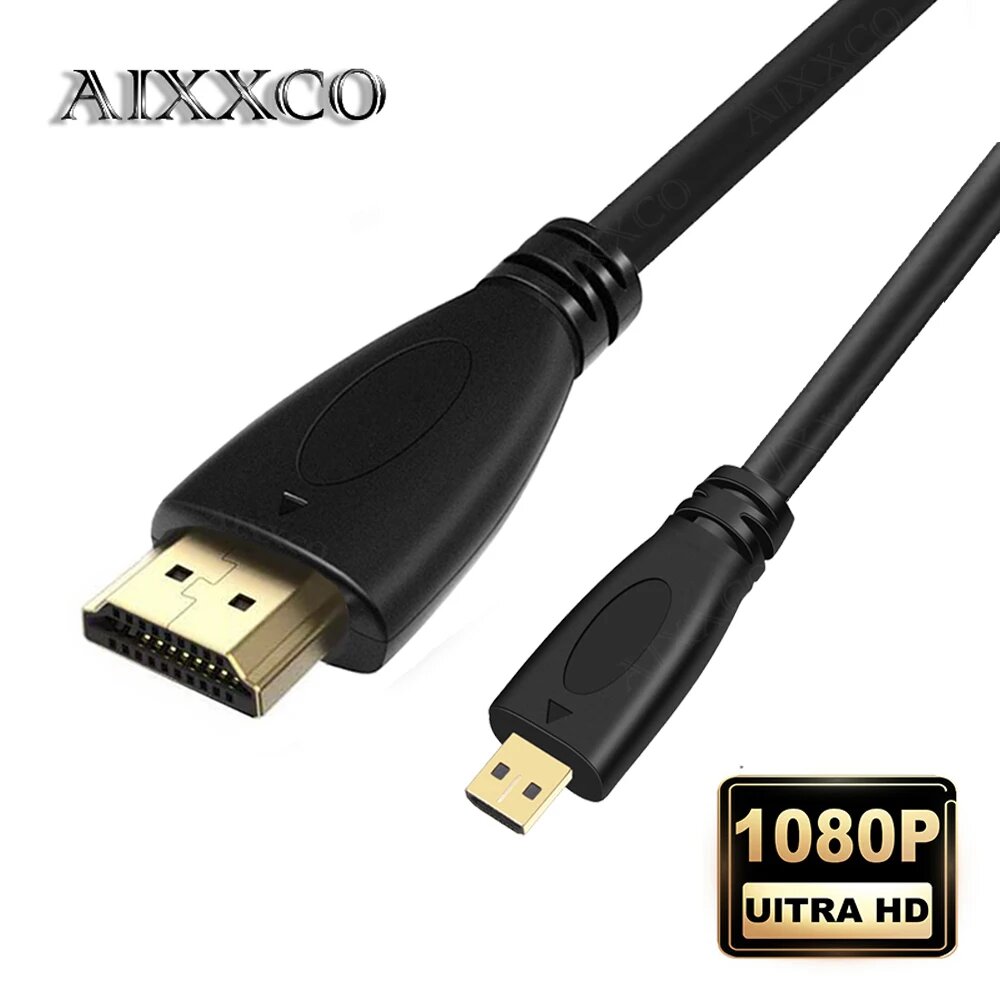 AIXXCO кабель Micro HDMI - HDMI 0.3M