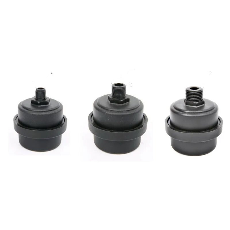 1 шт, 13 мм, 16 мм, 20 мм, детали воздушного компрессора с резьбой, пластиковый воздушный компрессор, впускной фильтр, шумоглушитель