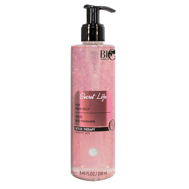 Bio world detox therapy желе для умывания 250мл