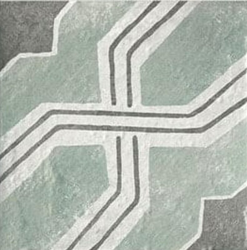 Керамогранит Mainzu Carino Deco Iberia PT03190 20х20 см оливковый