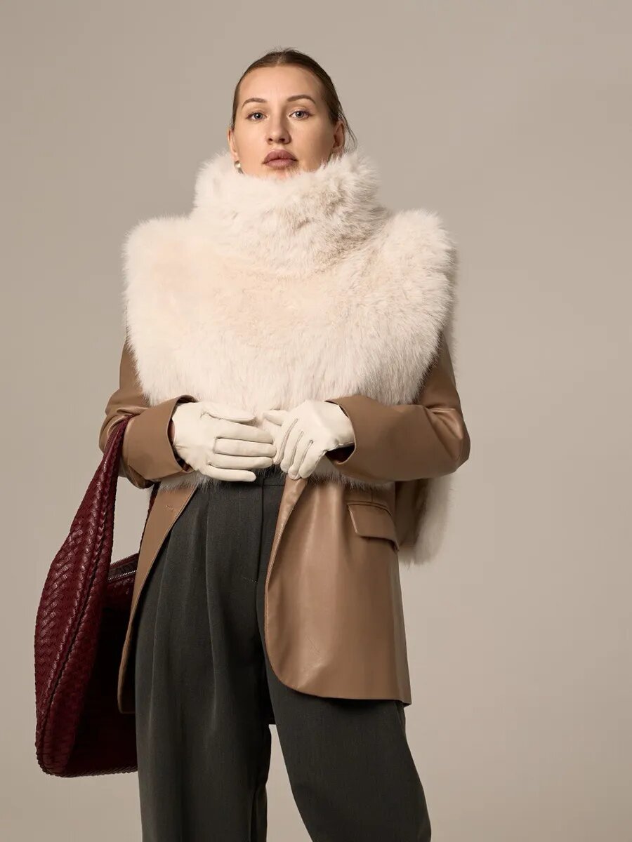 Шарф-манишка Зима-Весна 2025 для женщин