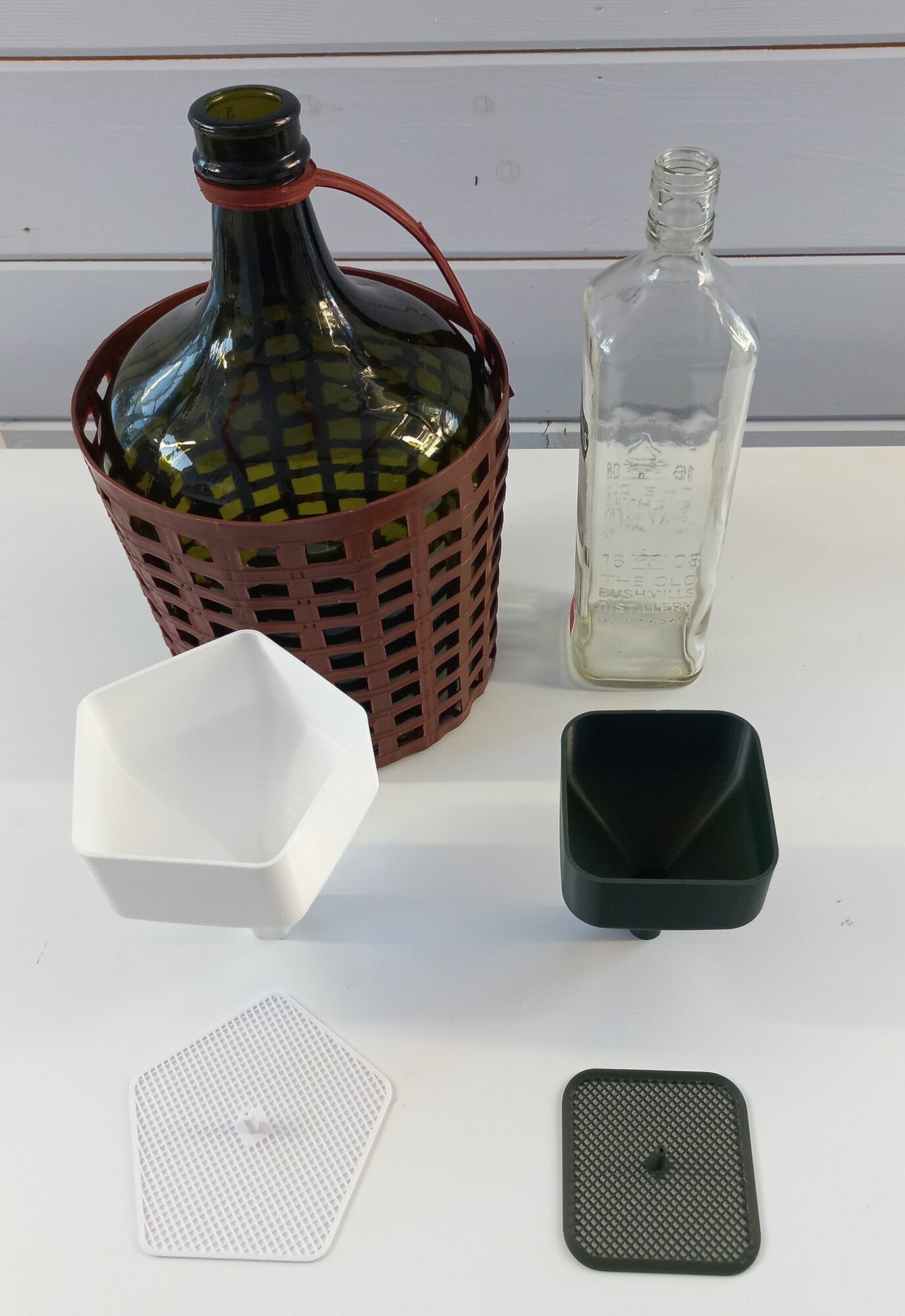 Малый подарочный набор воронок "штоф и четверть" для напитков, вина и самогона