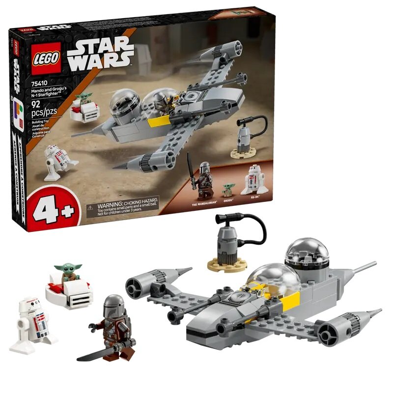 Конструктор LEGO Star Wars Мандалорский звёздный истребитель N-1 75410