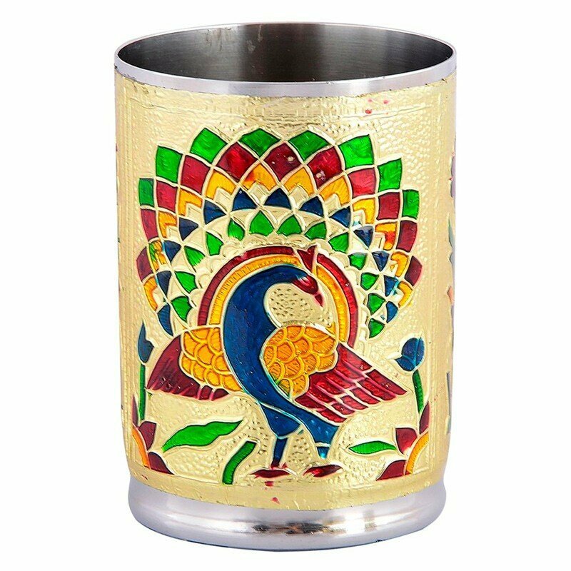 Стакан для воды Павлин нержавеющая сталь, 250 мл