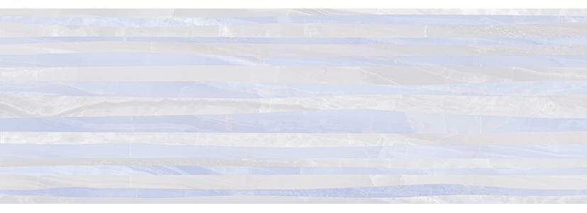 Laparet Плитка Diadema голубой рельеф глянц, 20x60 9 мм, арт. 17-10-61-1186-0 (цена за 1.2 м2)