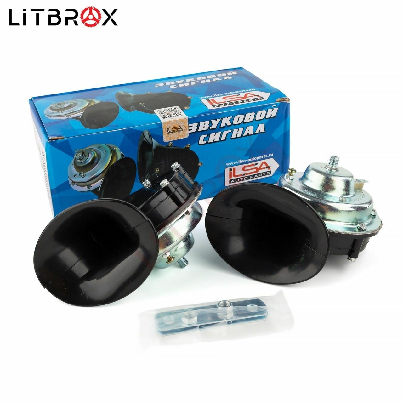 Сигнал звуковой автомобильный "Волга" двух тональный 'ILSA' С302Д/С303Д / LS0094 / 3023-03-3721000-05