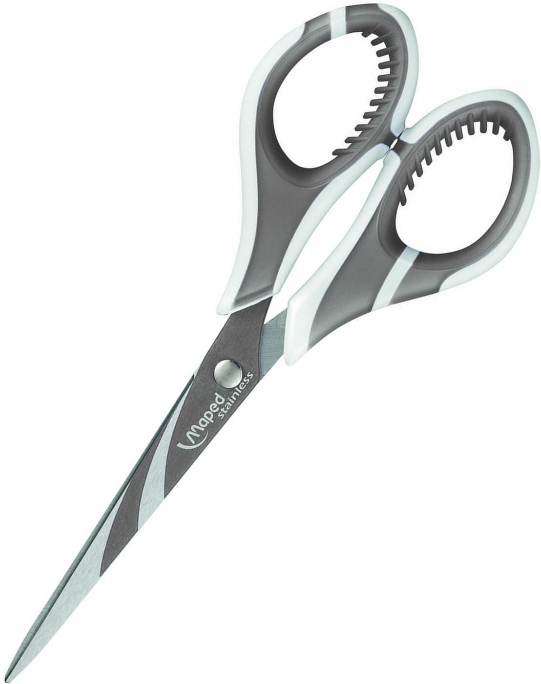 Ножницы Maped "ZENOA FIT" 17 cм, симметричные, с рисунком на лезвиях