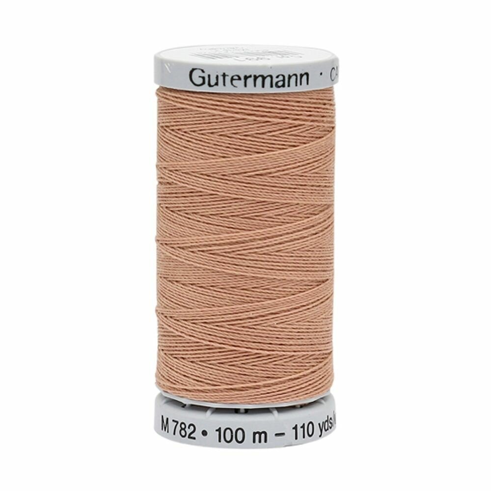 Швейные нитки Gutermann 40/100 м суперкрепкая, 100% полиэстер, цвет 991 розово-бежевая пудра, 5 шт (5)