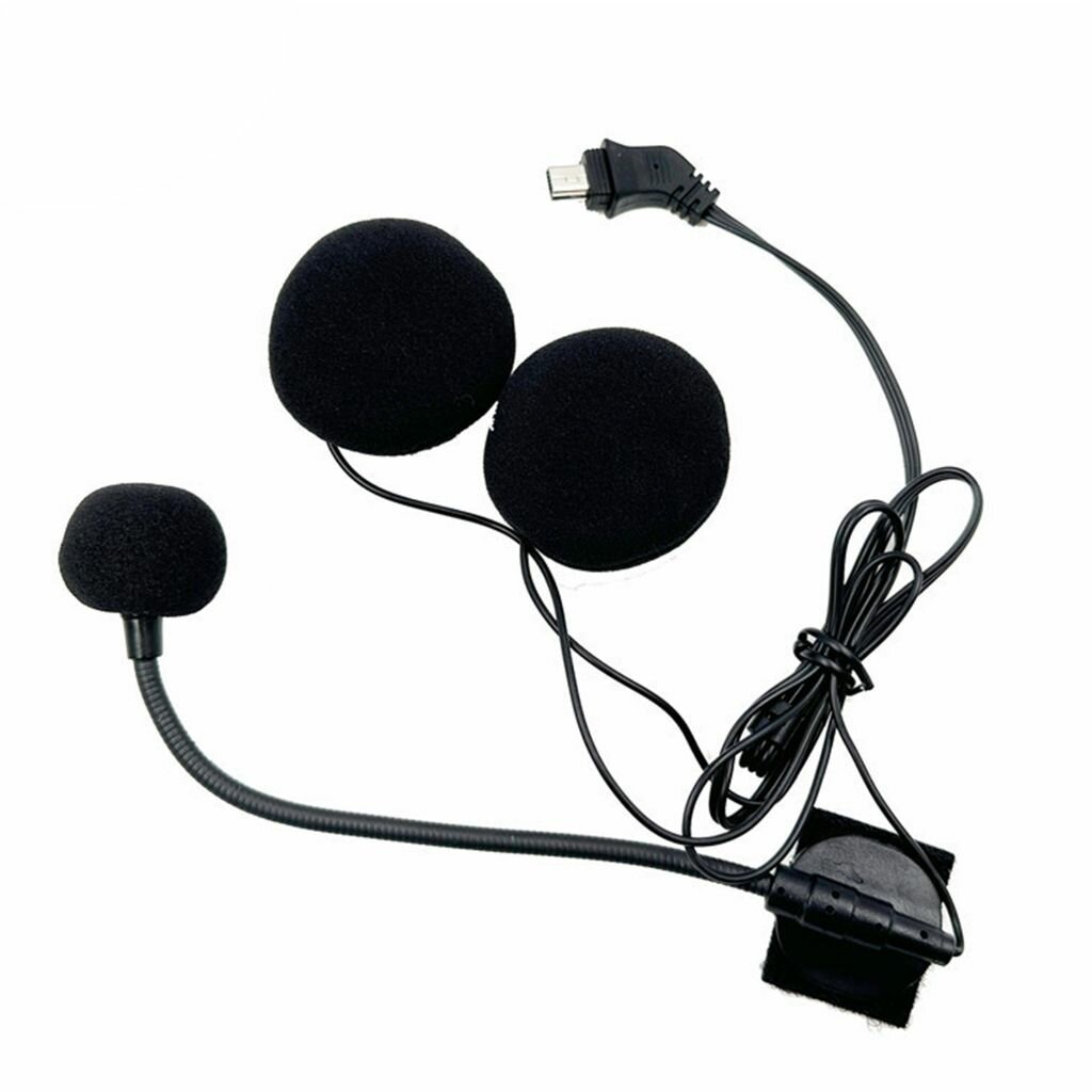 Специальные инструменты для мотоциклов, Наполовину закрытый микрофон шлемофонной гарнитуры