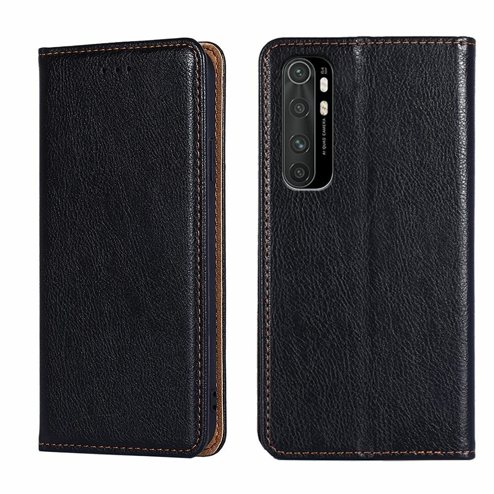 Чехол-книжка MyPads для Xiaomi Note 10 Lite / Сяоми Ноте 10 Лайт (черный)