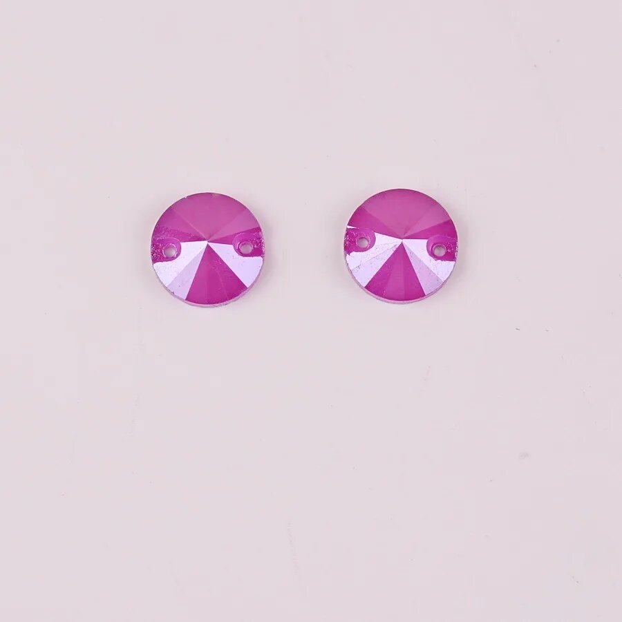 Стеклянные кристаллы SNCRYSTAL для декора Фиолетовый, 10mm 20pcs, A22 Rose