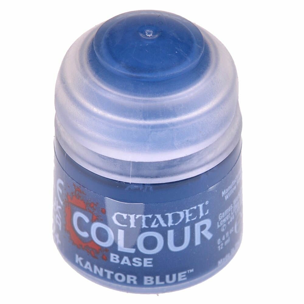 Краска акриловая Citadel Base: Kantor Blue / Синий Кантор (12 мл.)
