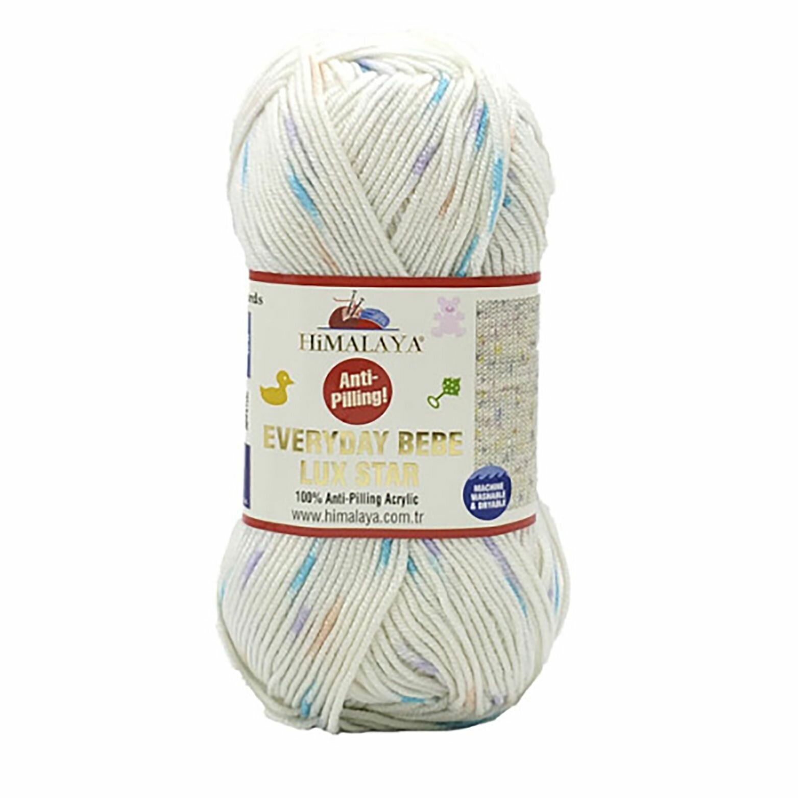 1 Моток, Himalaya EVERYDAY BEBE LUX STAR, 100% Антипиллинг акрил / 100 гр. - 250 м, Цвет-74402