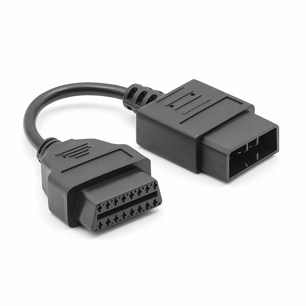 Автомобильный диагностический адаптер OBD2 с 9-контактным разъемом для эффективного обнаружения неисправностей, быстрого считывания ошибок и всесторонней проверки автомобиля
