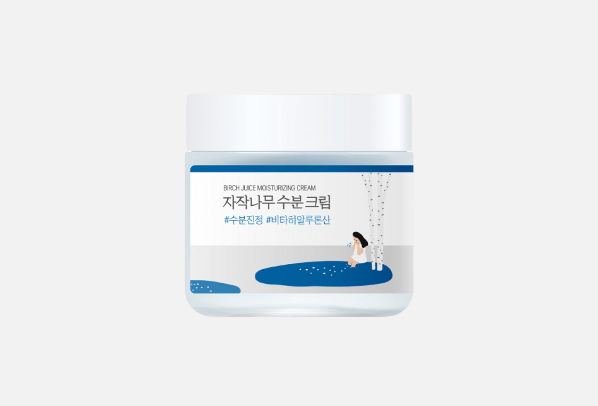Увлажняющие тонер-пэды для лица ROUND LAB Birch juice moisturizing pad